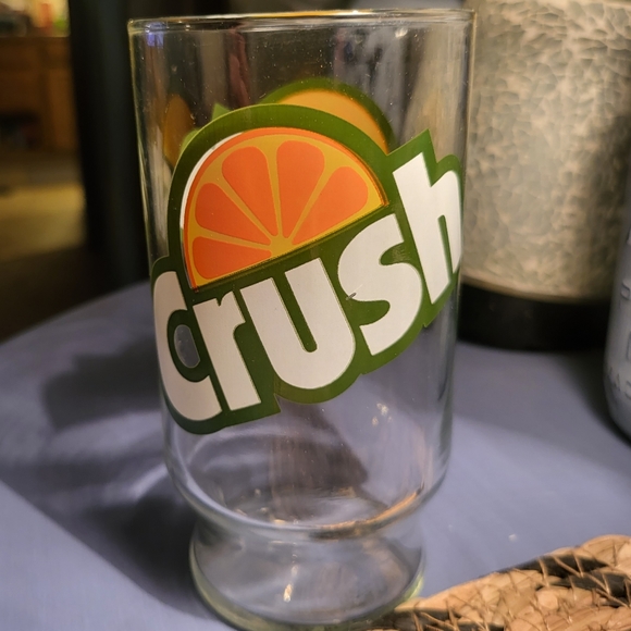 Vintage | Dining | Vintage Rare Unique Orange Crush Soda Pop Drinking ...